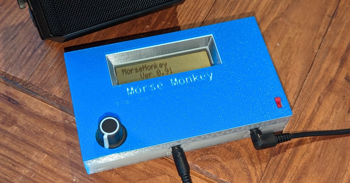 Morse Monkey Case by Chris Stevens | Download free STL model ...