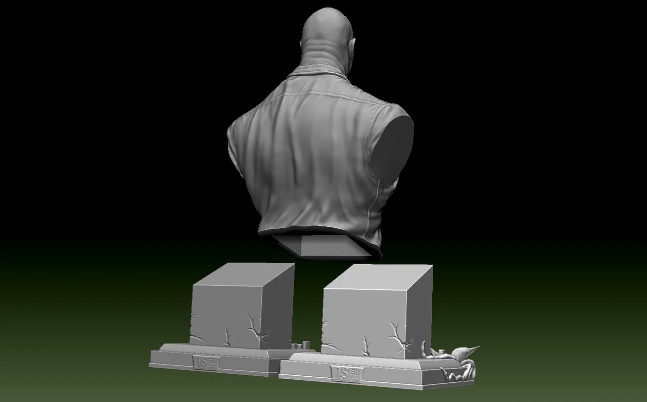 Dr. Bravestone Bust - Dwayne Johnson by JS-studio | Download free STL ...