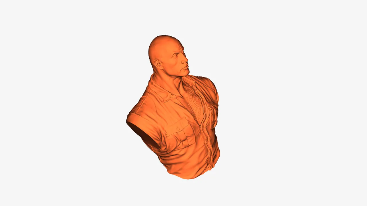 Dr. Bravestone Bust - Dwayne Johnson by JS-studio | Download free STL ...