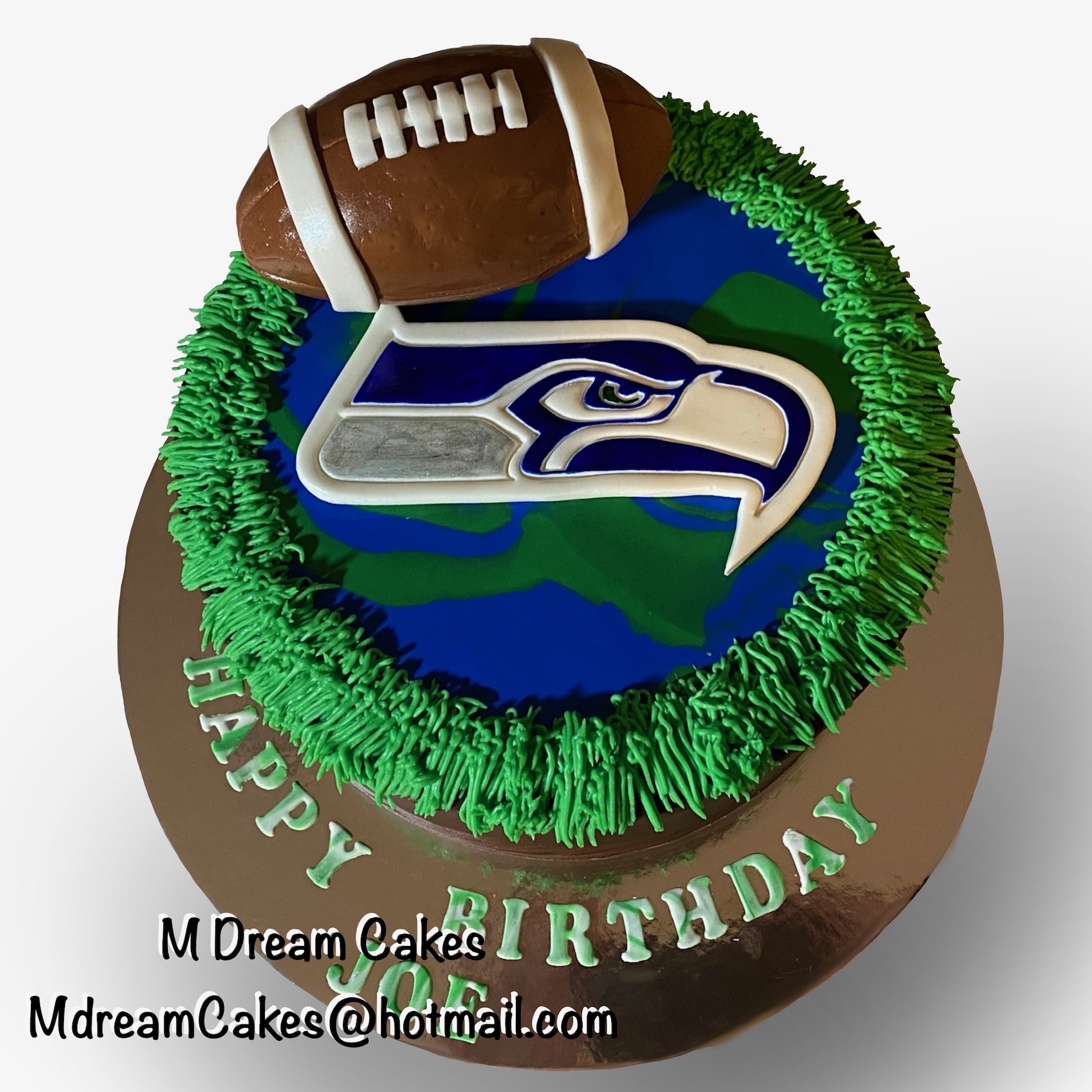 Seahawks cake topper by Deon | Download free STL model | Printables.com