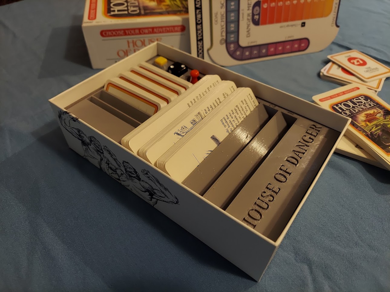 House of Danger Box Insert by ValleyGeek | Download free STL model ...