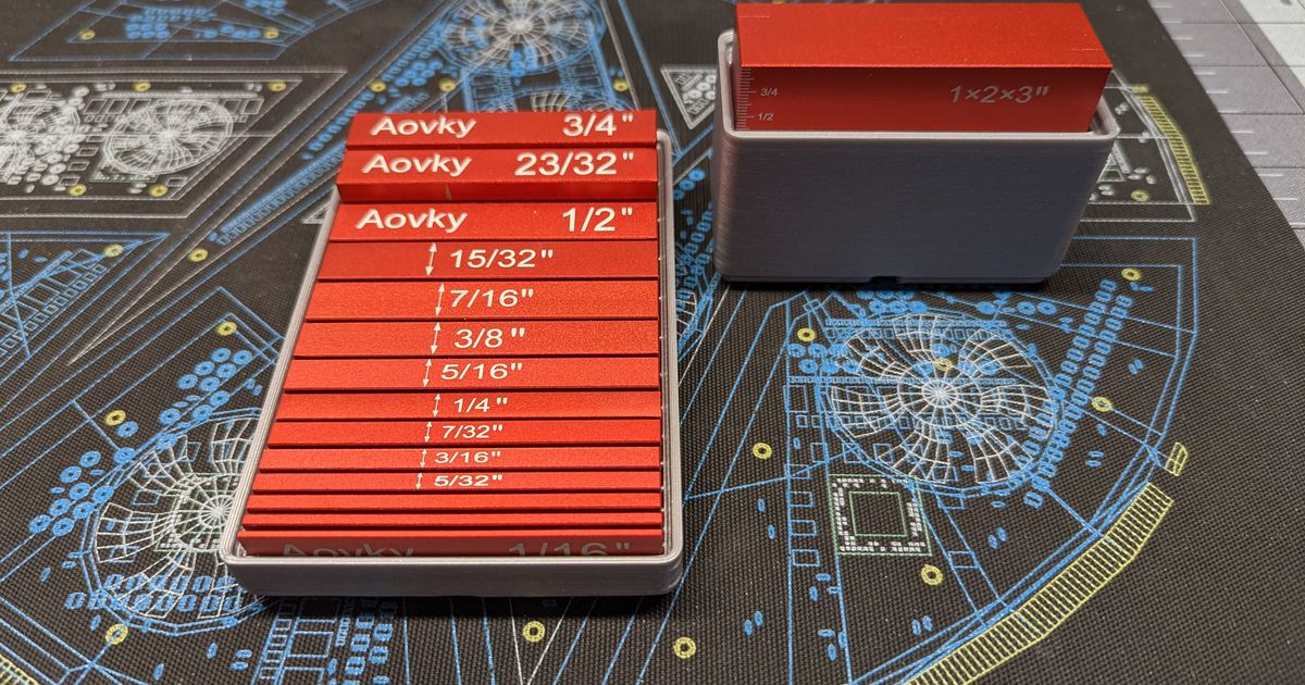 Gridfinity Setup Block Holder By Aaronoaks Download Free Stl Model