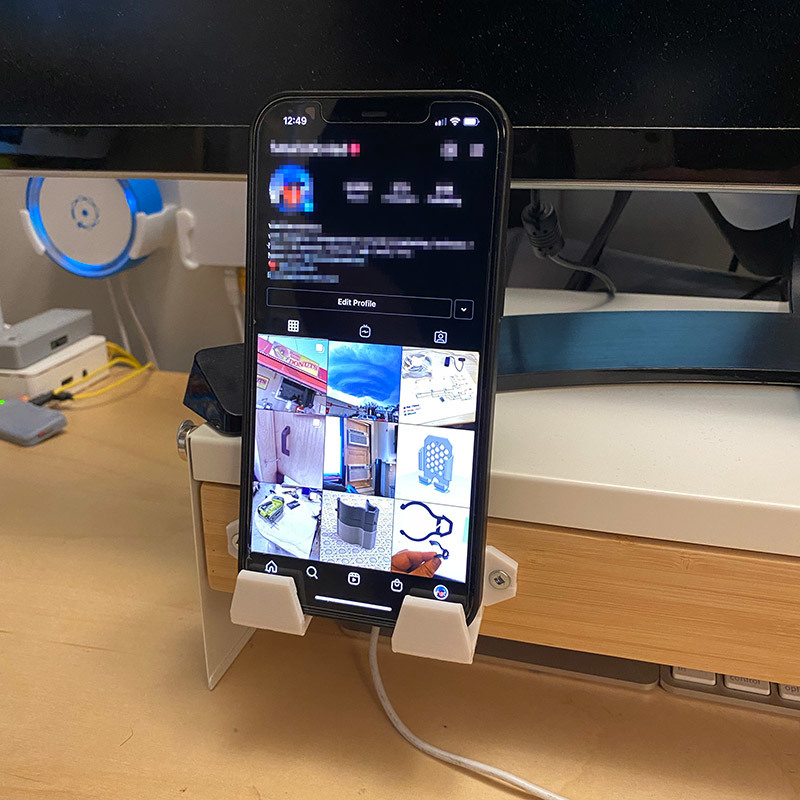 IKEA ELLOVEN Cellphone (iPhone 12 Pro) Holder Attachment by ...