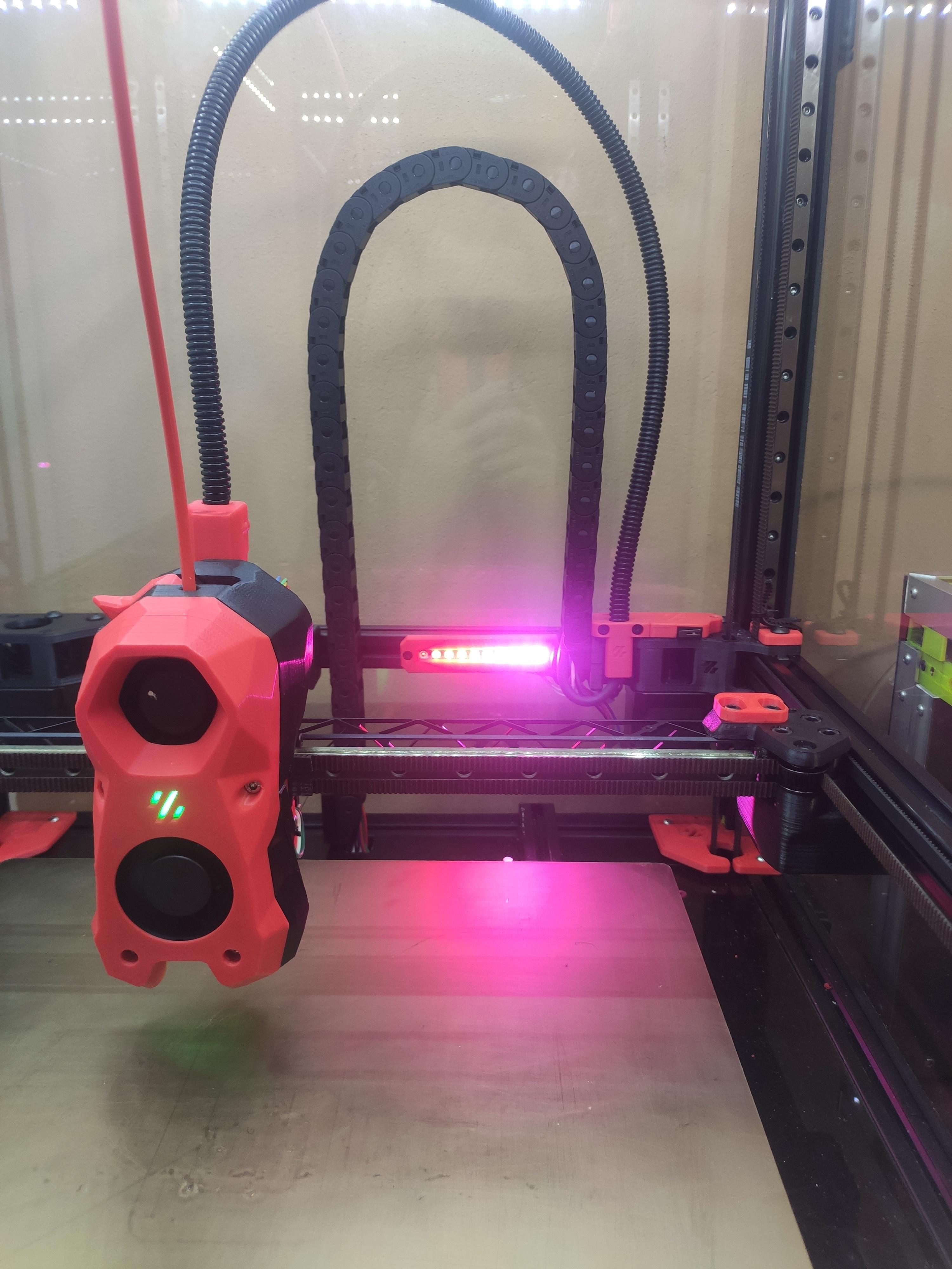 Klipper LED progress bar by Kotvic | Download free STL model ...