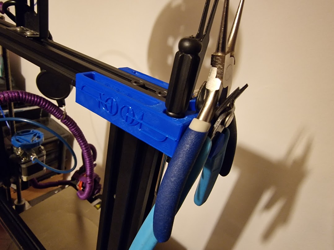 Tool tool holder for Ender 3 v2 by Dominoid | Download free STL model ...