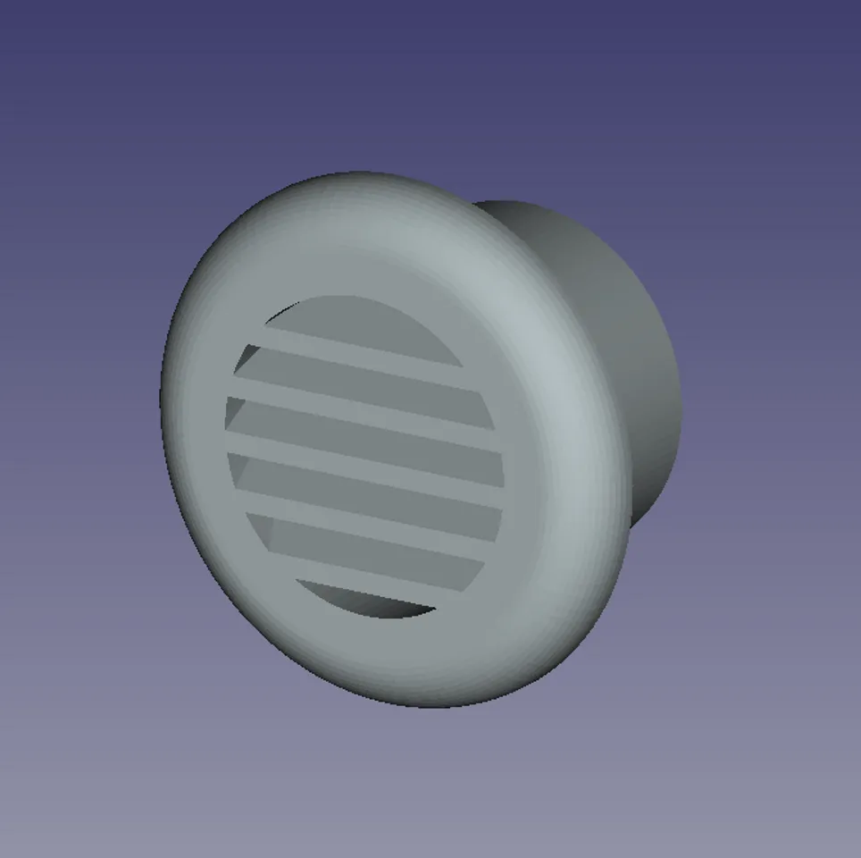Air Vent Cover by Really Unimportant | Download free STL model ...