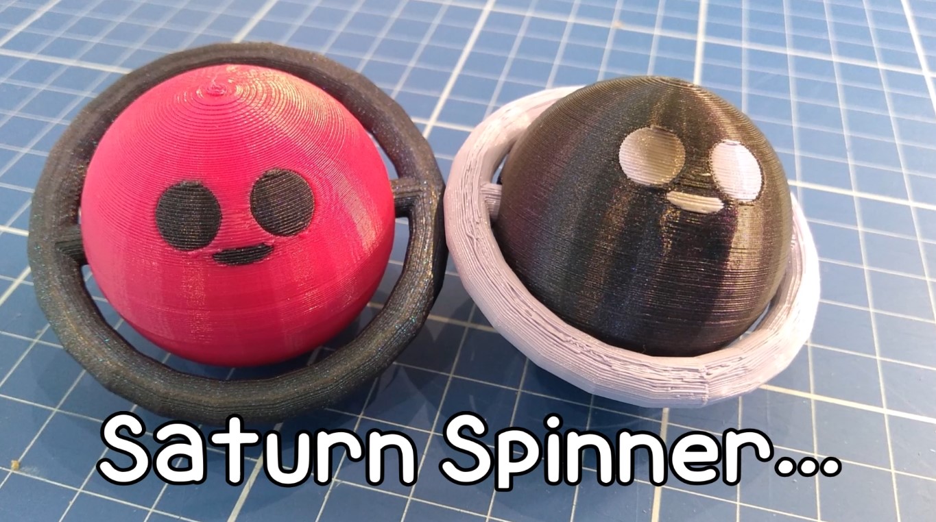 Saturn Spinner by Spaced Out Stranger | Download free STL model ...