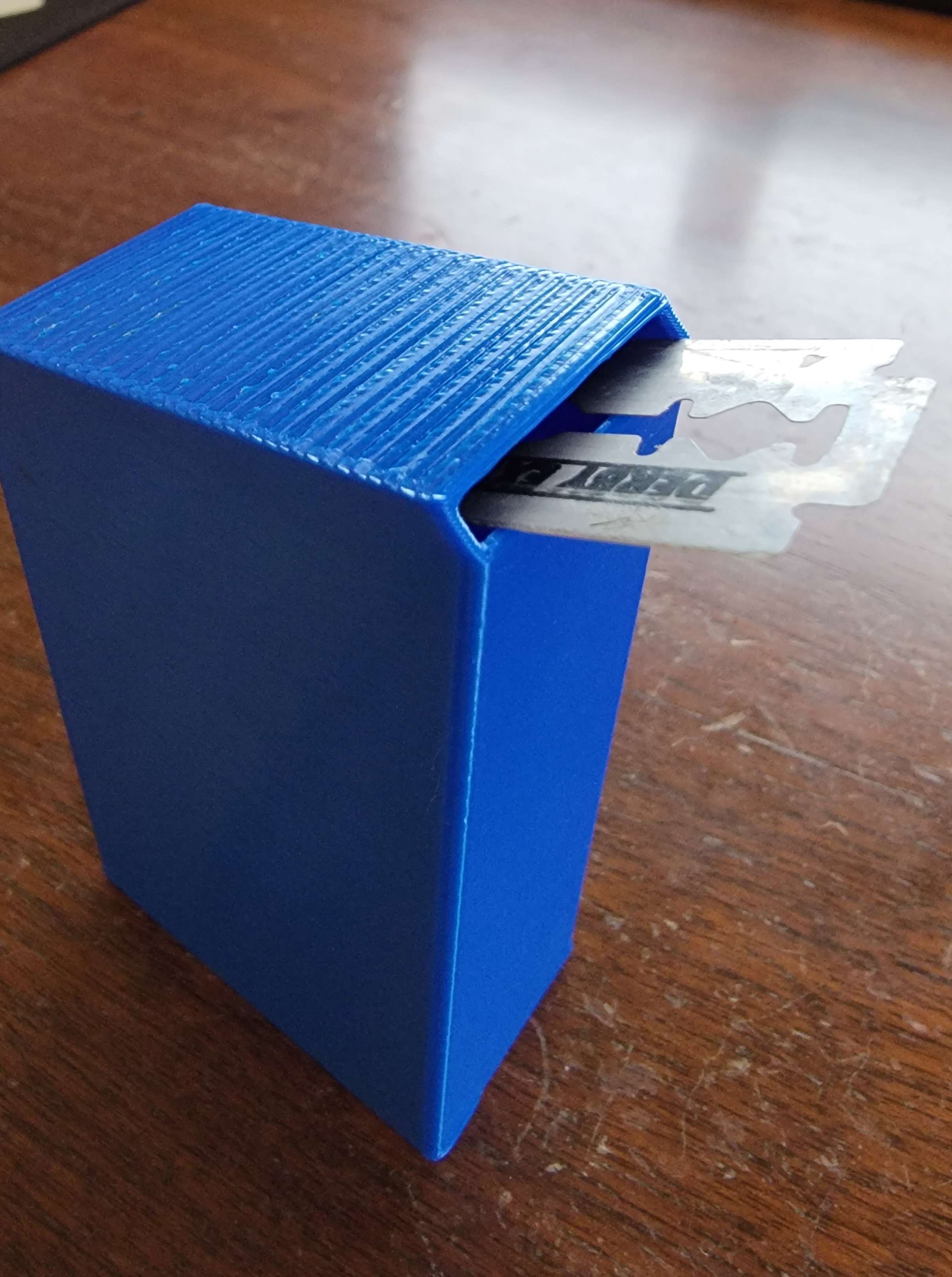 Used DE Safety Razor Blade Bin by Koal Designs | Download free STL ...