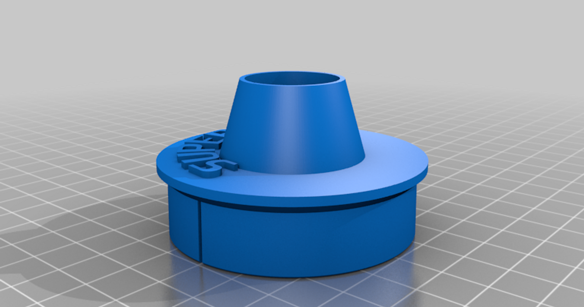 Superfila spool center by Recycled | Download free STL model ...