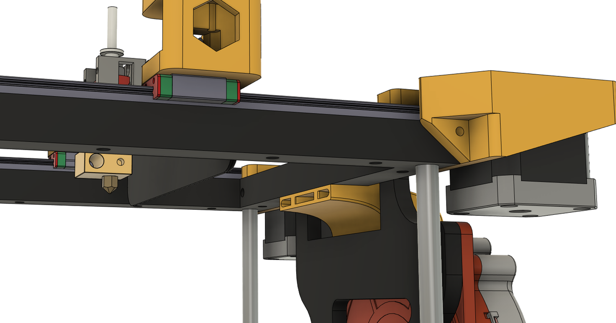 Rook 3D Printer - Mods - 120mm Fan duct / Mount / Blast shield by ...
