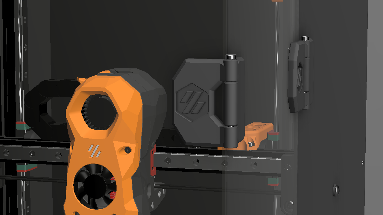 Screwable Voron style door hinge for Switchwire por Tom van der Geest ...