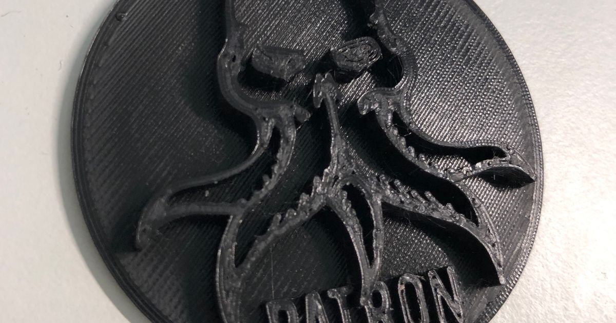 Silence Metal Magazin Badge by Joe R | Download free STL model ...