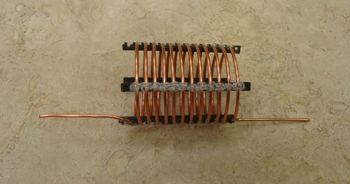 Air Wound Coil Form by azDave | Download free STL model | Printables.com