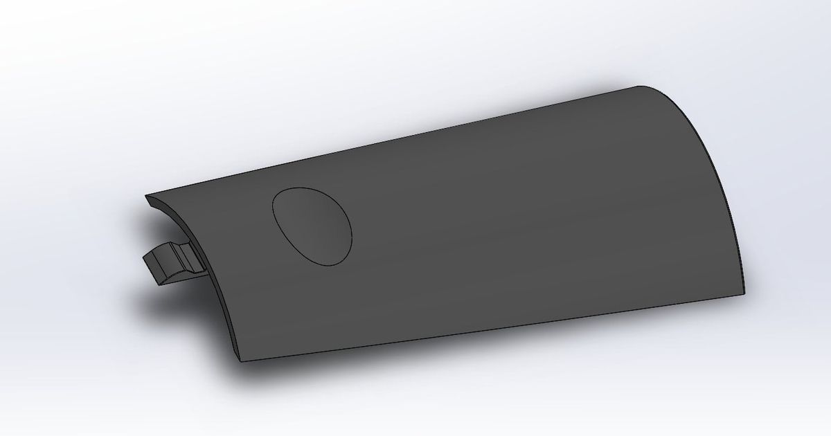 Marantz RC004BD Remote Battery Cover by Sputnik | Download free STL ...