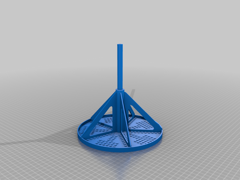 Lego Brickheadz Rotating Display by WardHill3DP | Download free STL ...