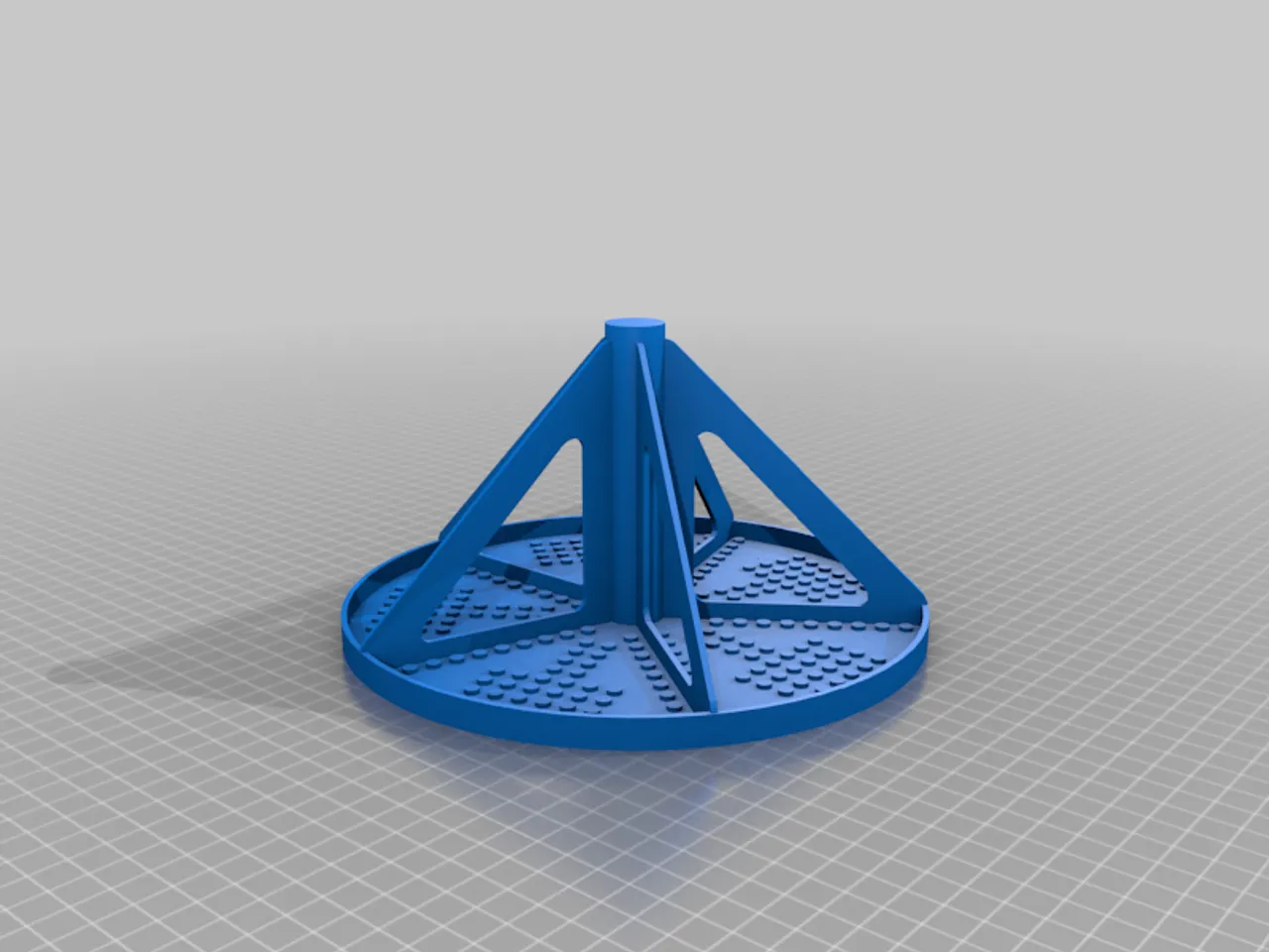 Lego Brickheadz Rotating Display by WardHill3DP | Download free STL ...