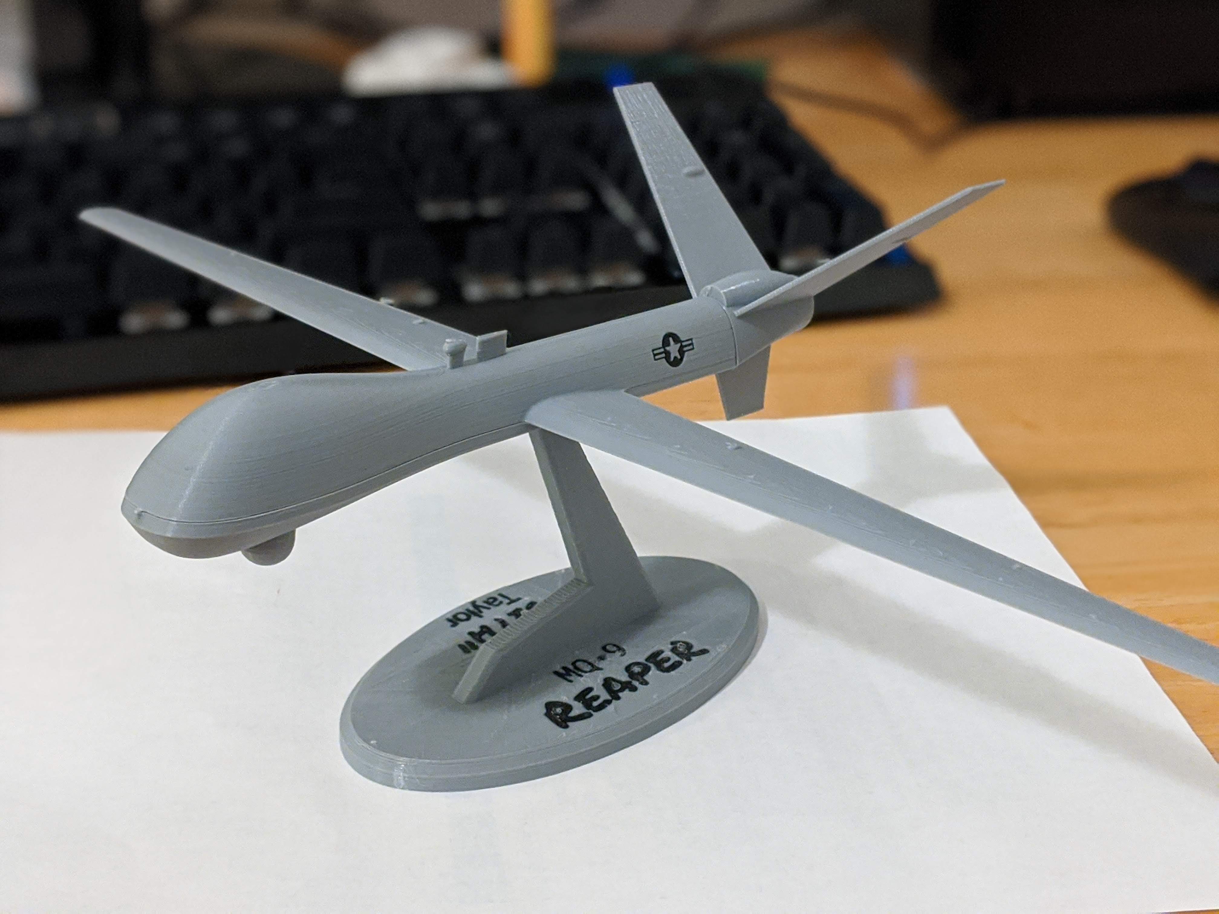 MQ-9 Reaper model by teookie | Download free STL model | Printables.com