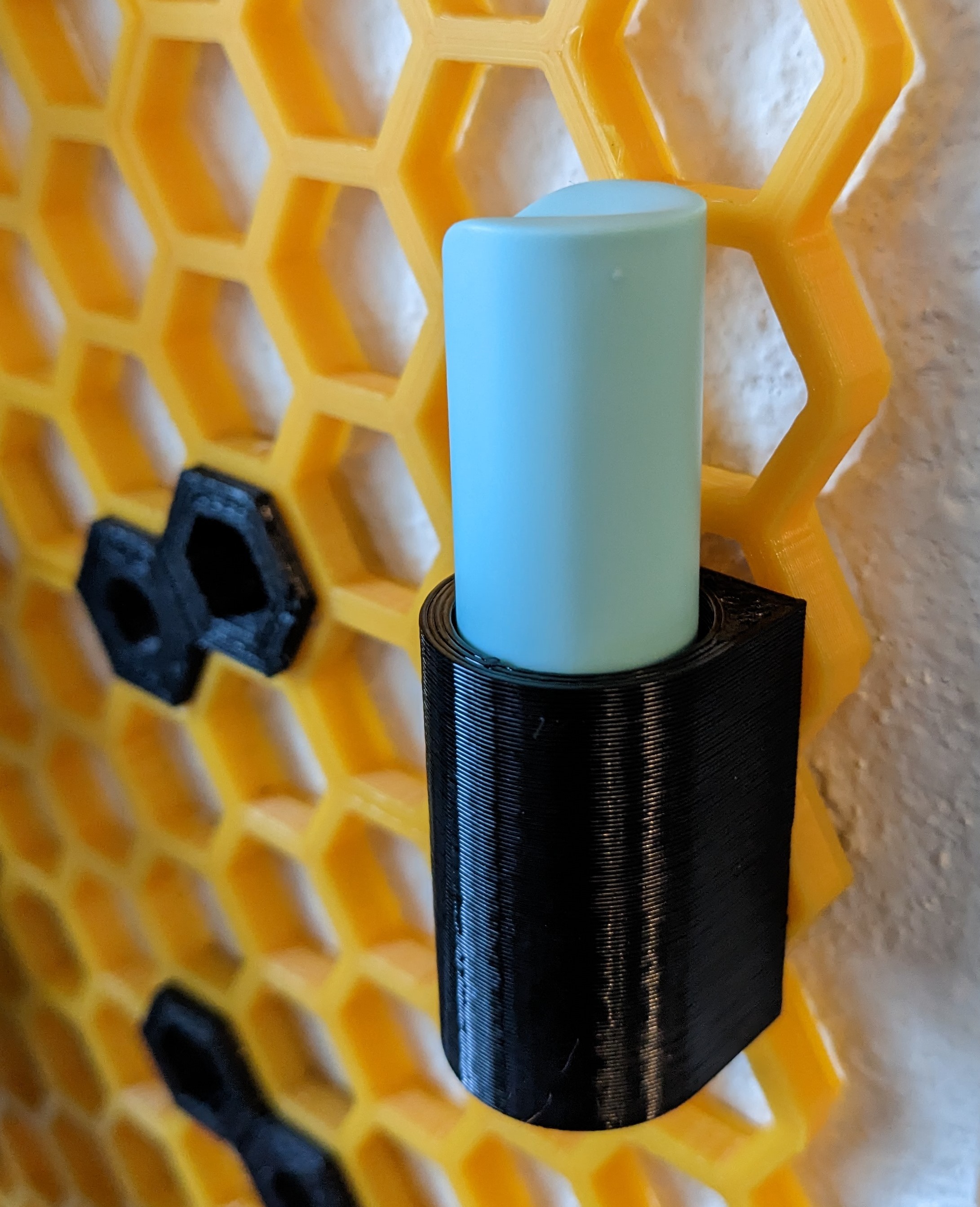 Honeycomb Storage Wall EOS Chapstick Holder by starcastic | Download ...