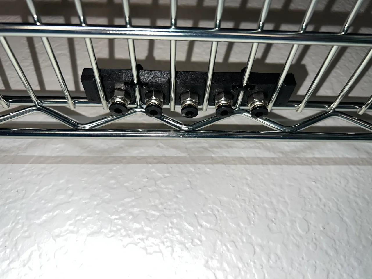 MMU Filament Guide for Wire Rack Shelf by Jpcoder | Download free STL ...