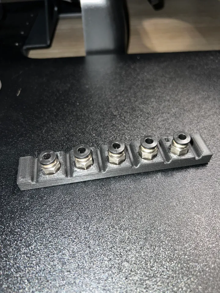 MMU Filament Guide for Wire Rack Shelf by Jpcoder | Download free STL ...