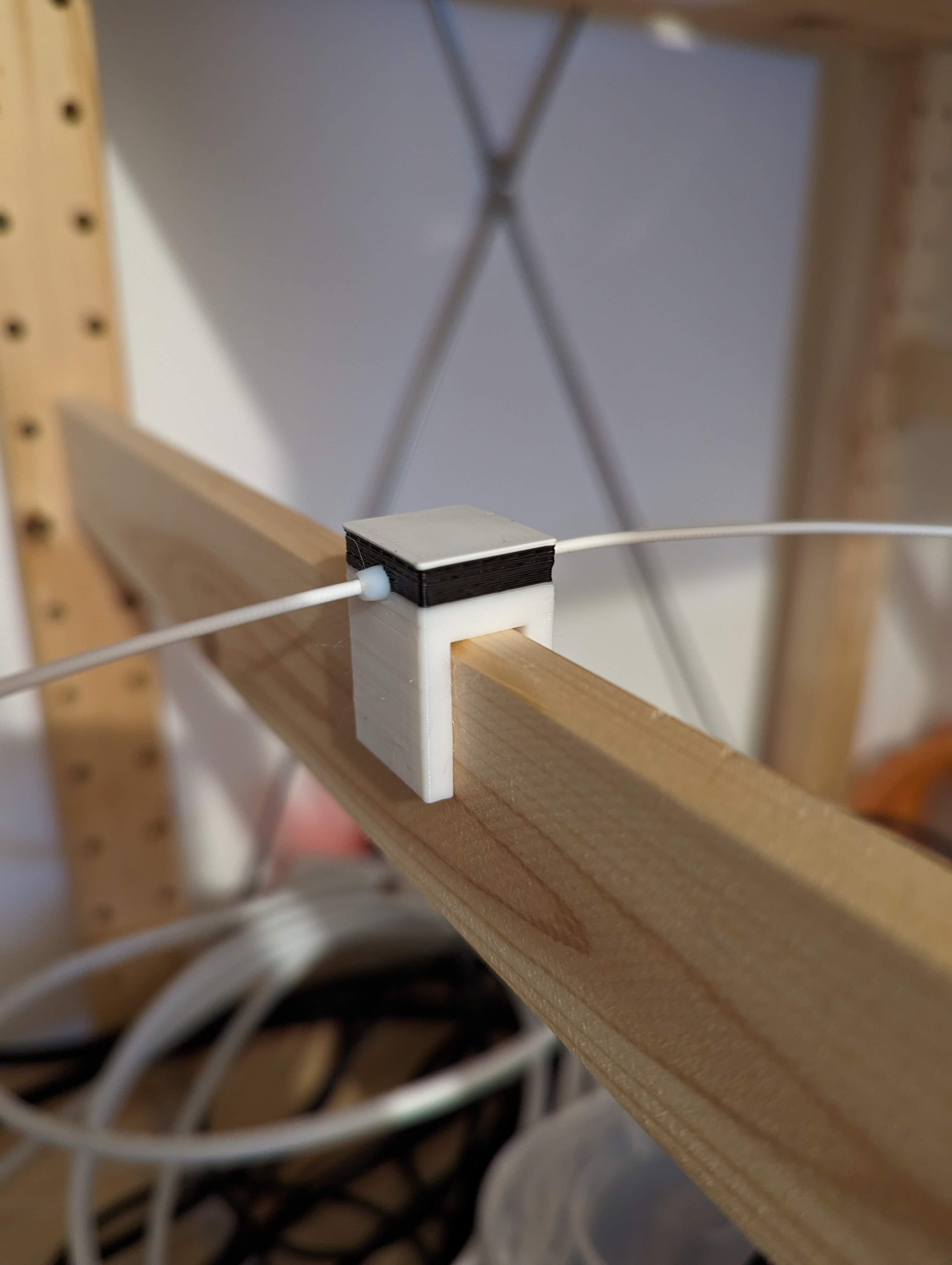 PTFE Filament Guide Clip for IKEA IVAR by fabianonline | Download free ...