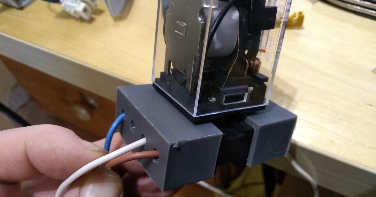 cover for the contacts of a mechanical relay by Julian | Download free ...