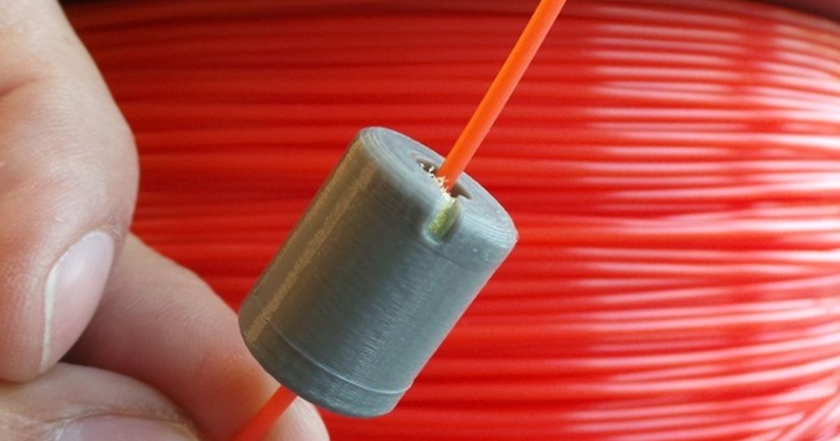 Universal Filament Filter and Lubricator by alexan_e | Download free ...