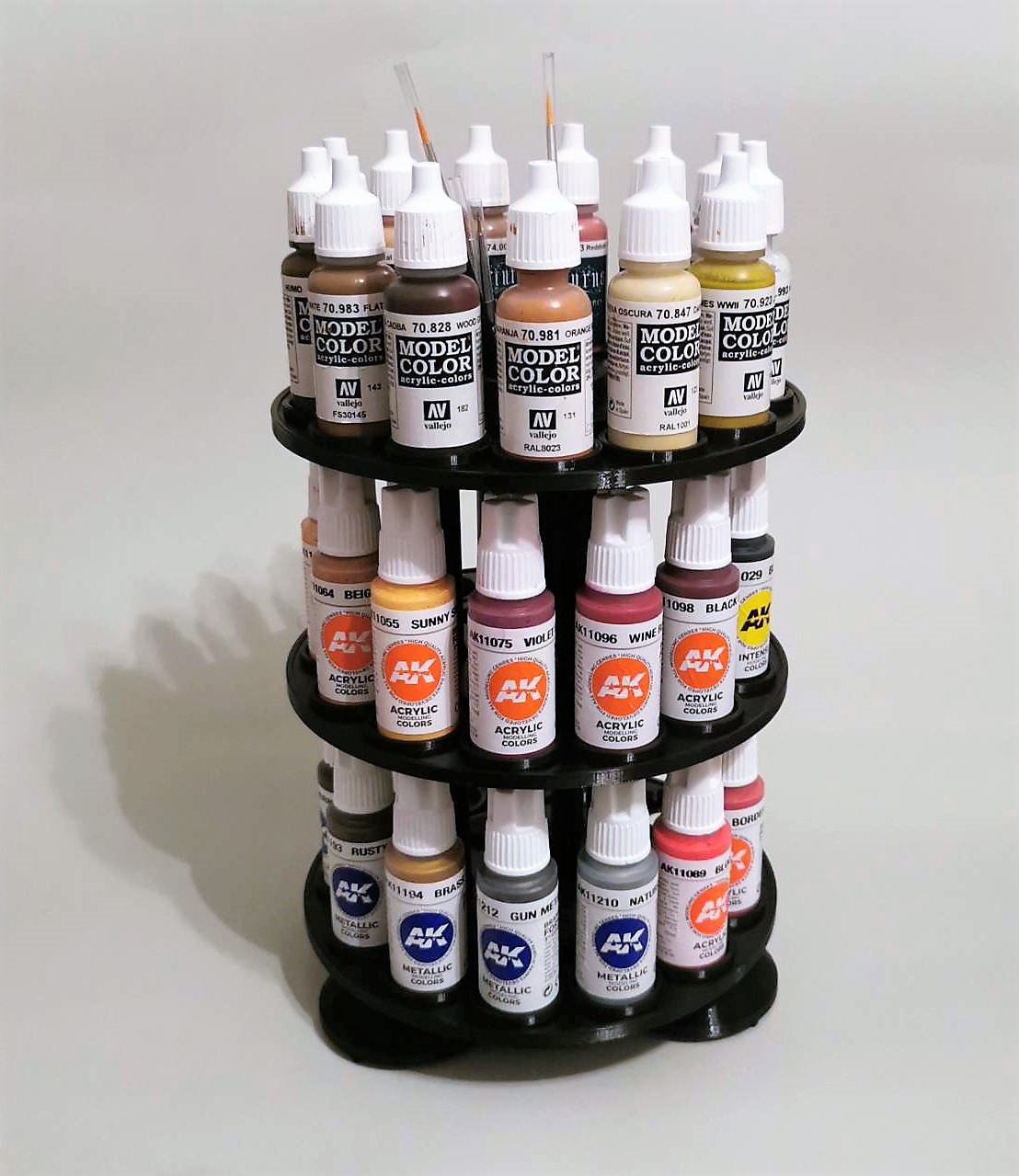 Dropper Bottle Paint Organiser by kssz2 | Download free STL model ...