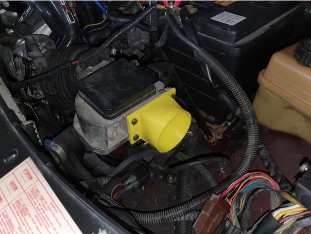 Bosch Flapper/Vane MAF (VAF) intake adapter by BodenM | Download free ...