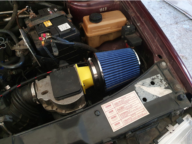 Bosch Flapper/Vane MAF (VAF) intake adapter by BodenM | Download free ...