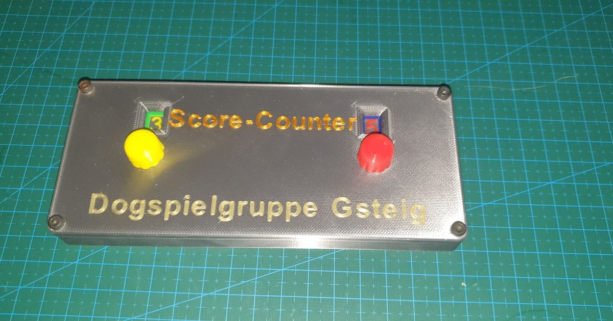 Score-Counter by Urs Flükiger | Download free STL model | Printables.com