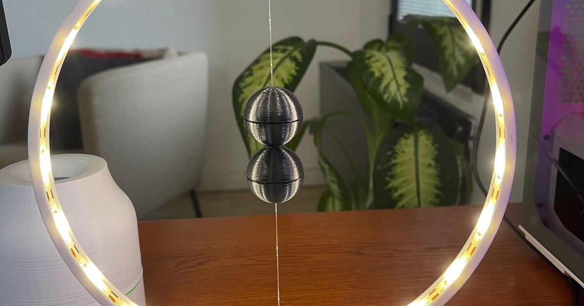 Simple Balance Lamp by Francesco Gagliardi | Download free STL model ...