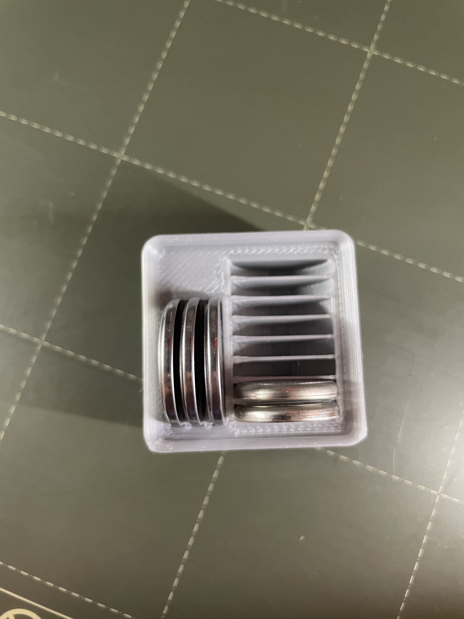 Gridfinity 1x1 Battery Storage CR2032 & CR2430 by scheff | Download ...