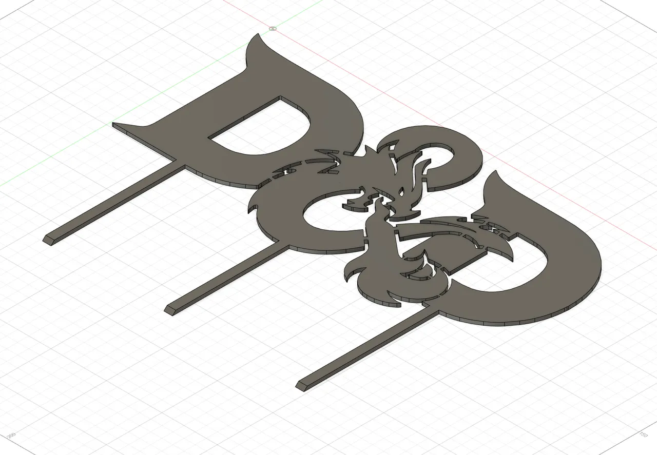Dungeons and Dragons Cake Decor by Cosy Dragon Studio | Download free ...
