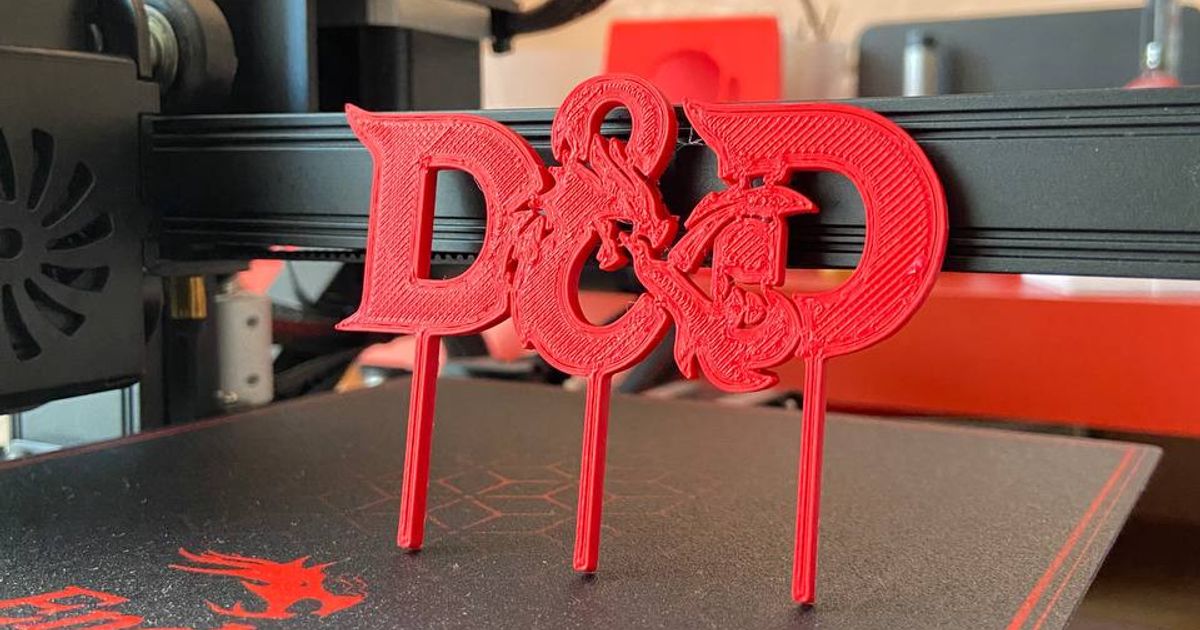 Dungeons and Dragons Cake Decor by Cosy Dragon Studio | Download free ...