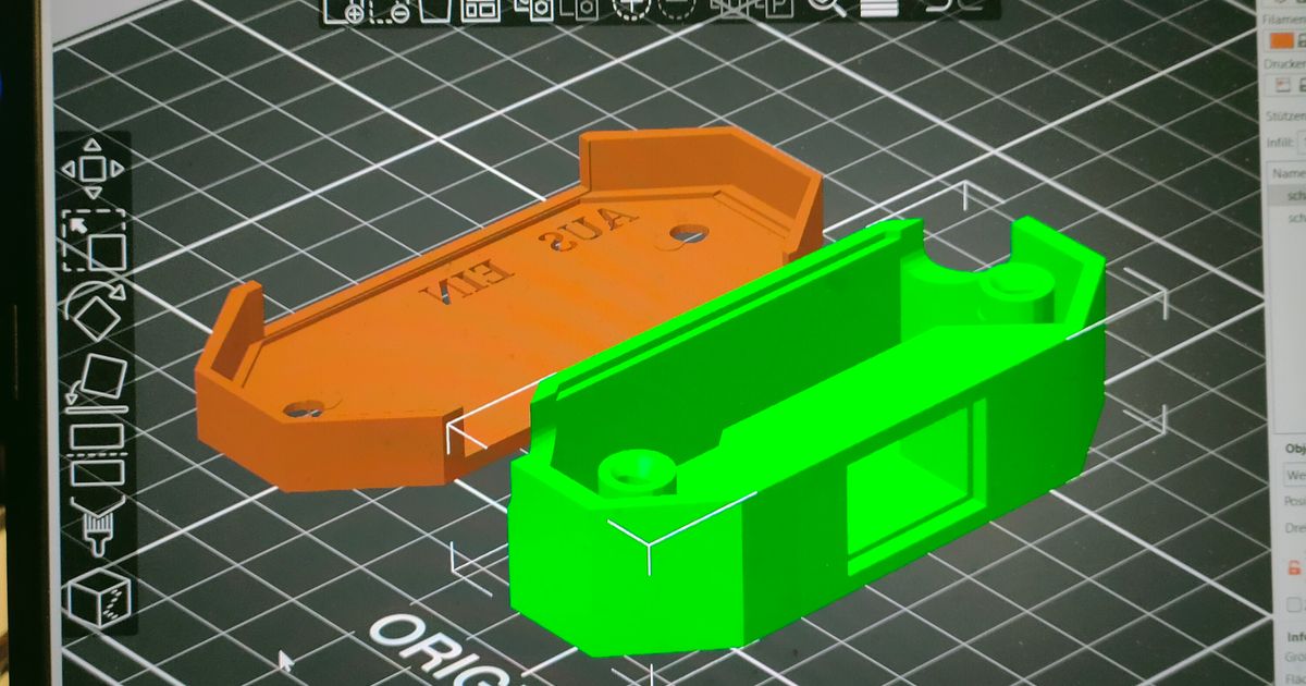 i3MK3 (MMU2s) Switch - Montage waagerecht by beu3D | Download free STL ...