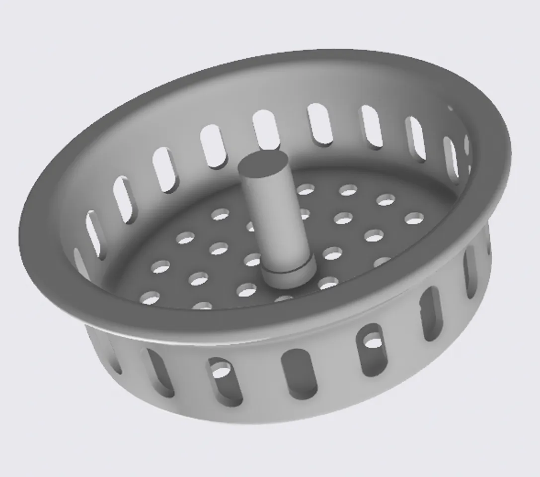 Sink Strainer (No Supports) by RC3D | Download free STL model ...