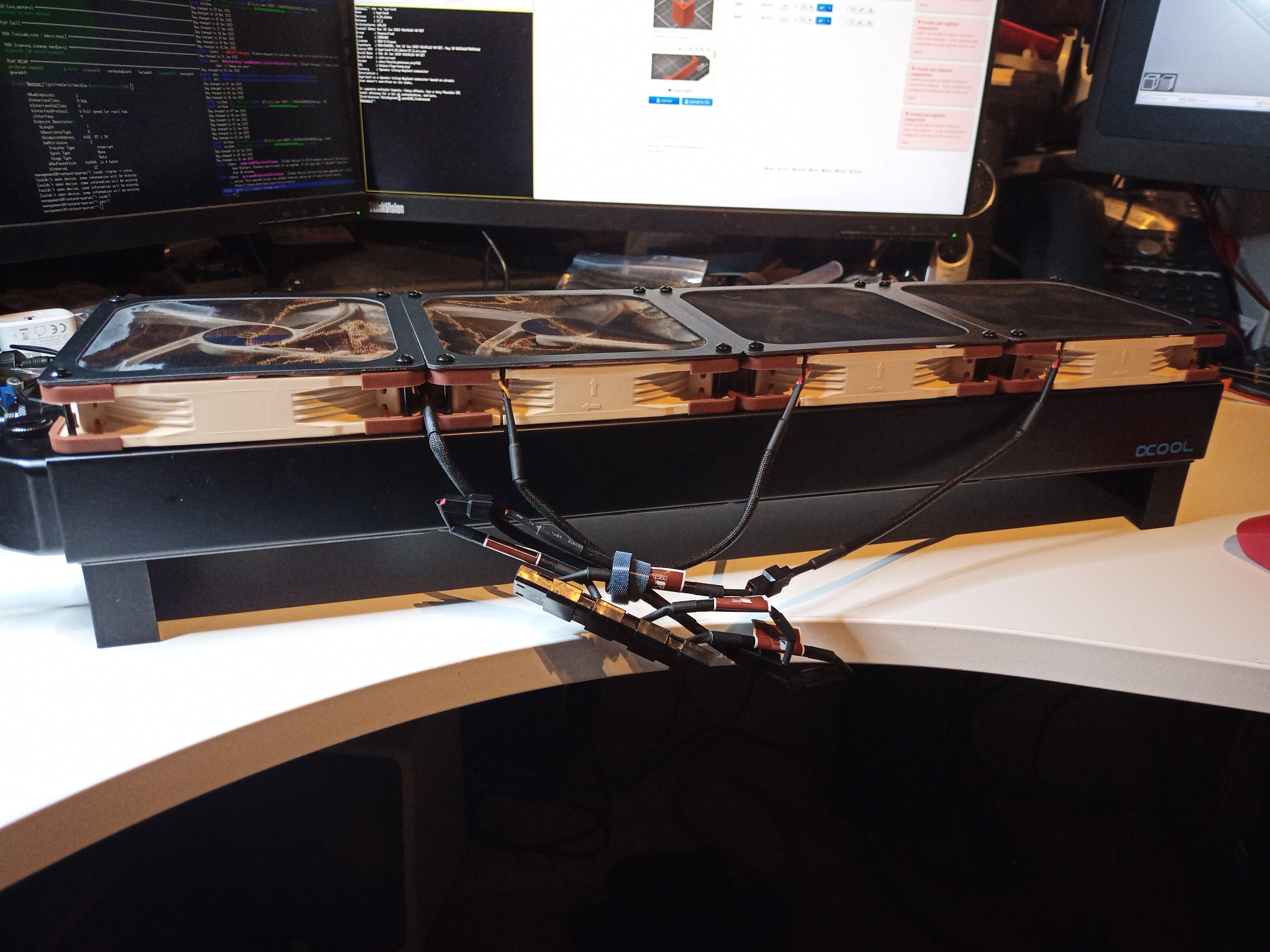 Radiator legs for Alphacool radiators by aard | Download free STL model ...