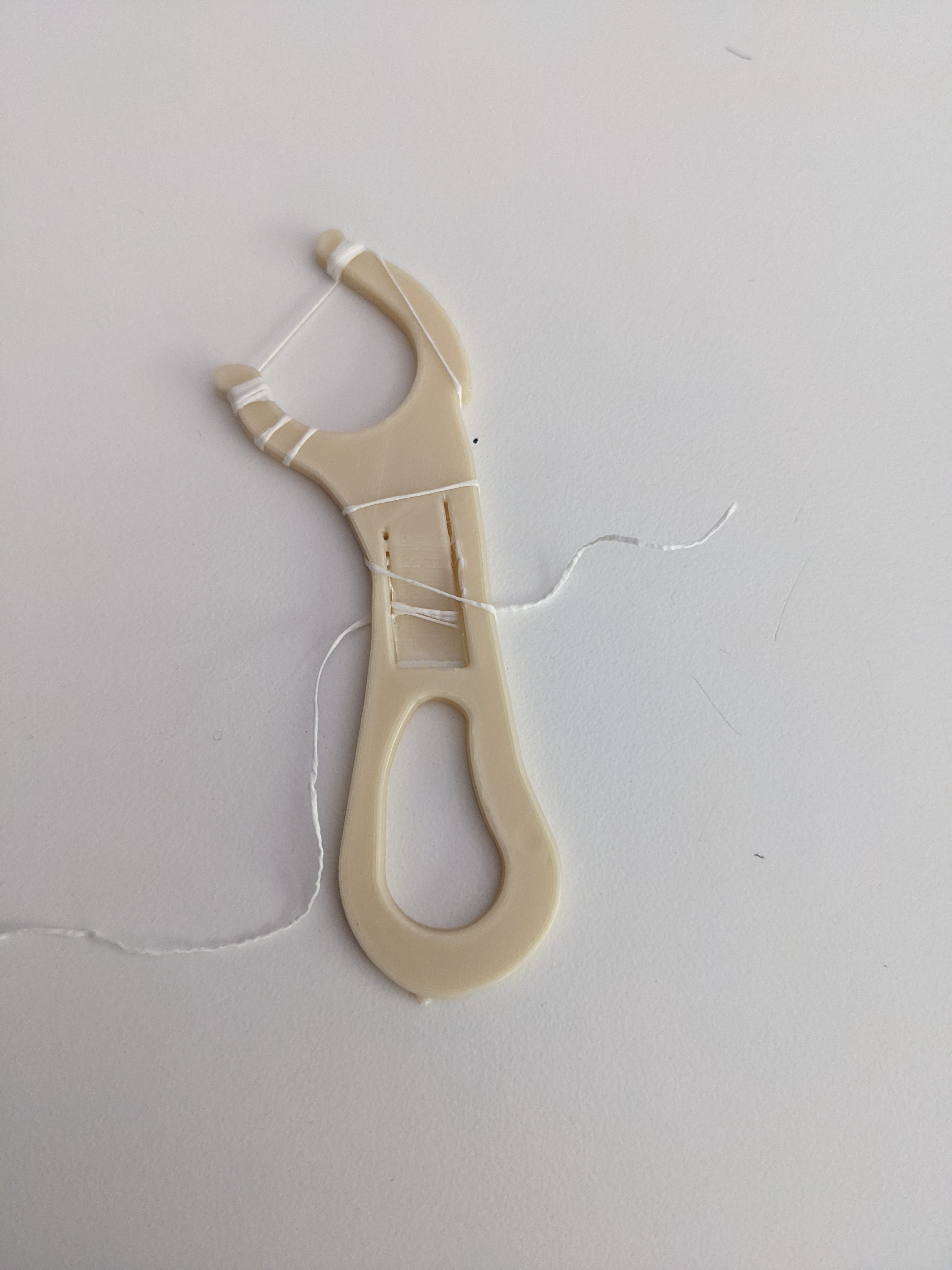 Optimized dental floss holder by Laetiporus | Download free STL model ...