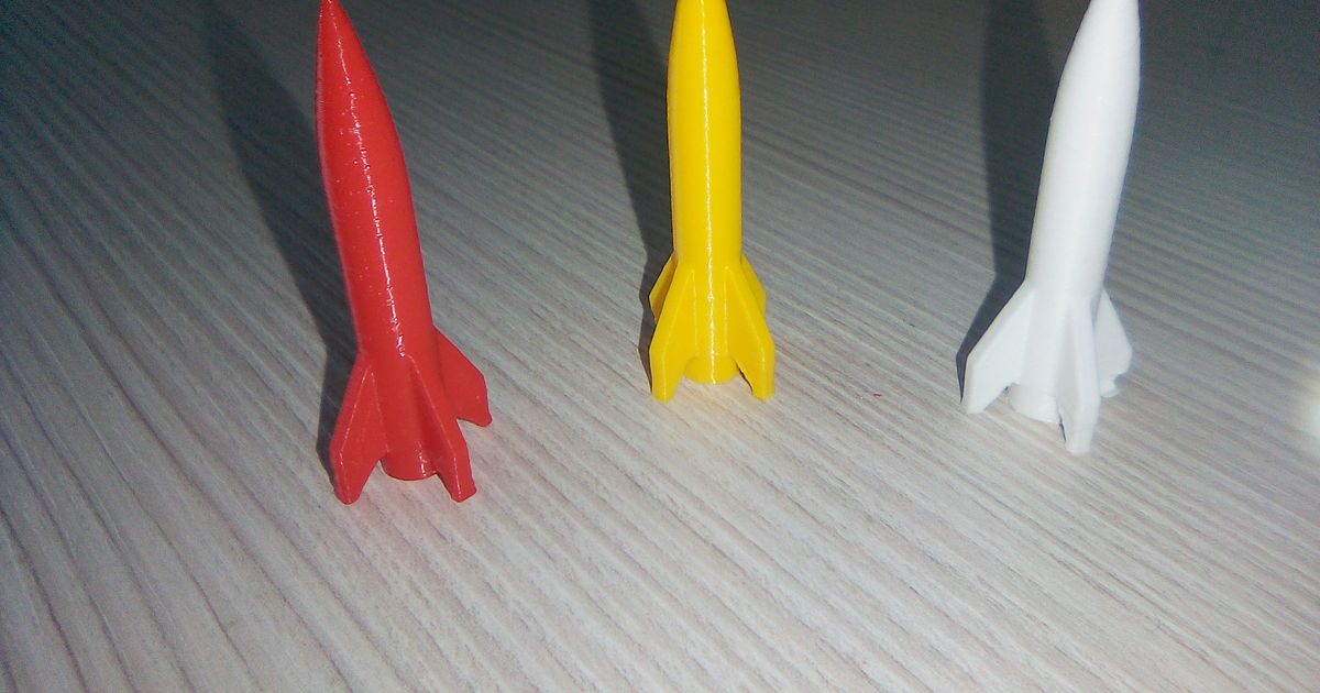 Micro rocket by Fabio3D | Download free STL model | Printables.com