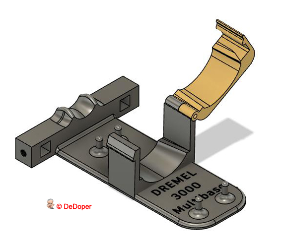 Dremel 3000 table saw with multi-purpose holder. by Dedoper | Download ...