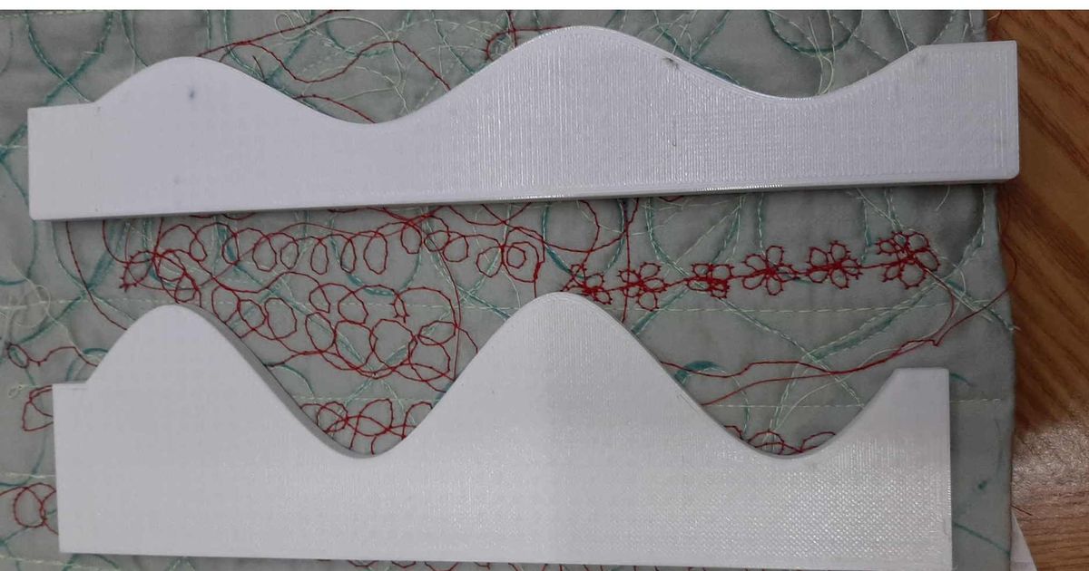 Quilting Ruler by matthew s | Download free STL model | Printables.com