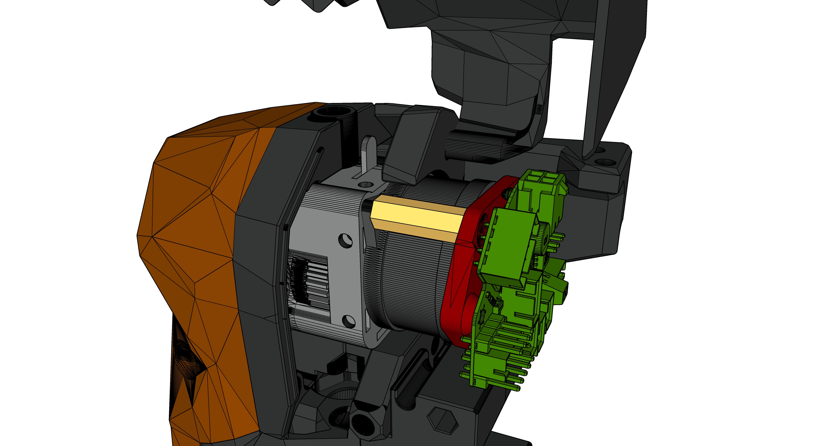 Voron Stealthburner with LGX Lite - Door and mount for BTT EBB36 by ...