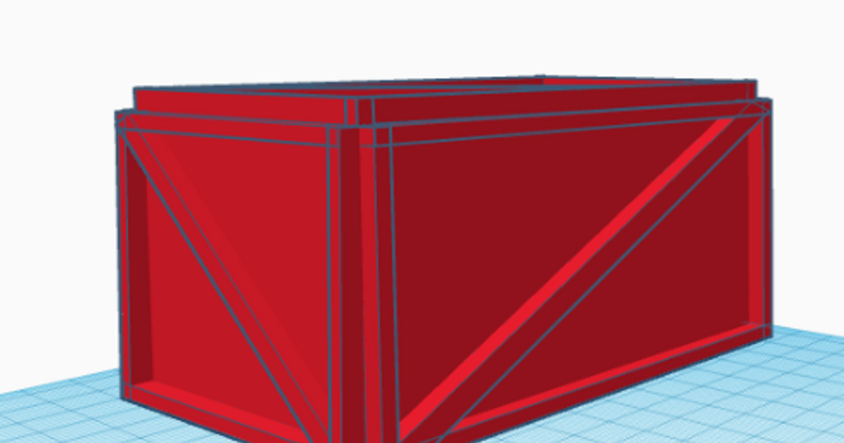 Model crate by Dominic Sietmann | Download free STL model | Printables.com
