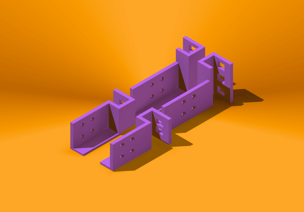 Netgear GS110EMX 10“ Rack Ears by AX | Download free STL model ...