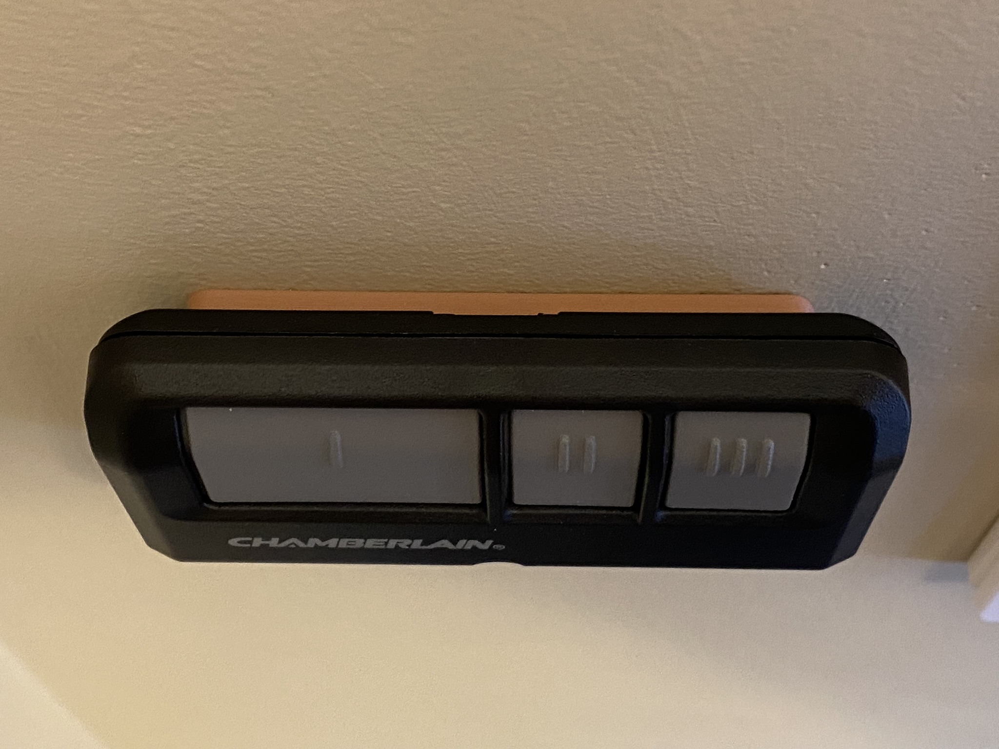 Wall mount for garage door remote opener by Adam | Download free STL ...