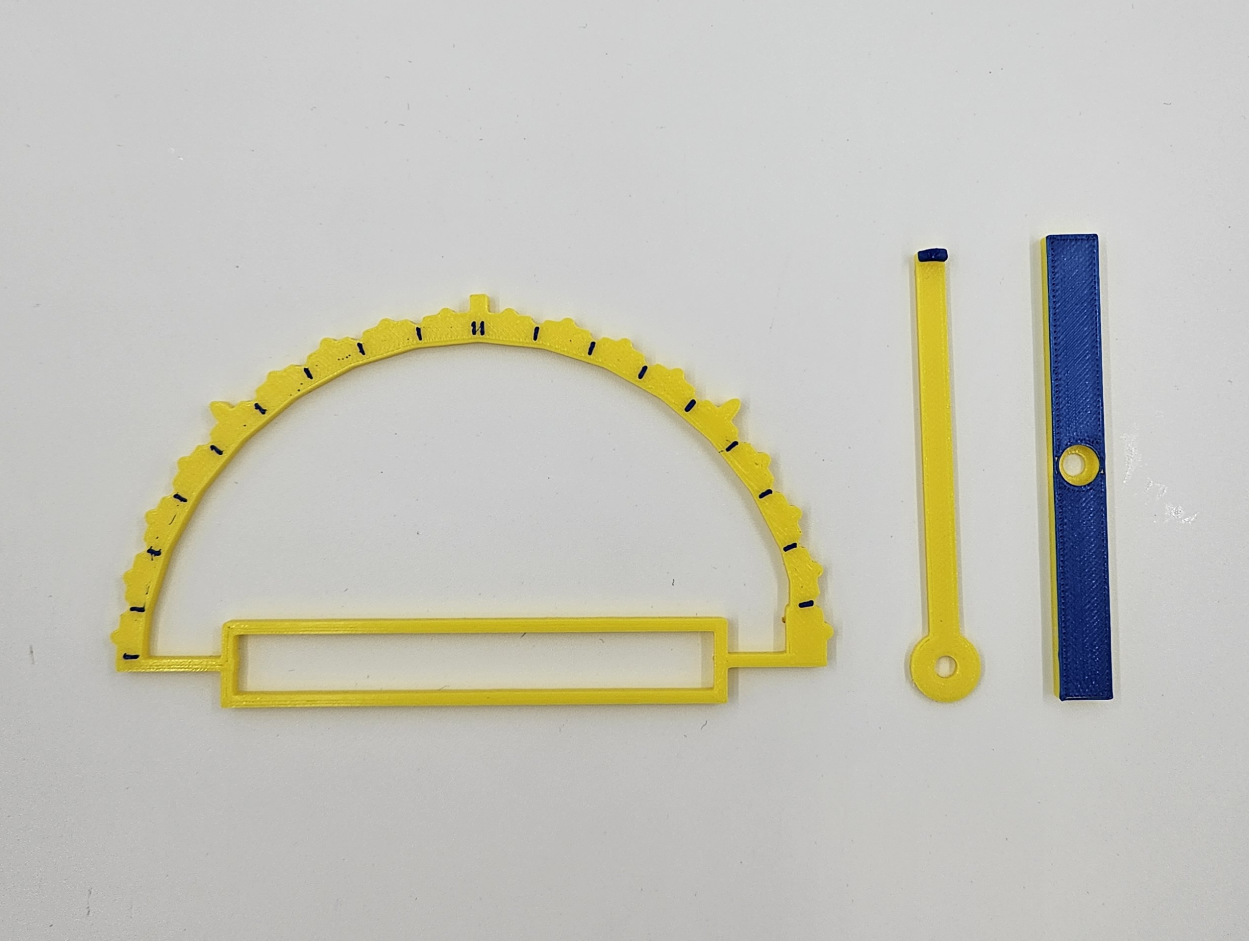 Tactile Protractor (goniometer) for blind users (Brabo) by Visio 3D ...