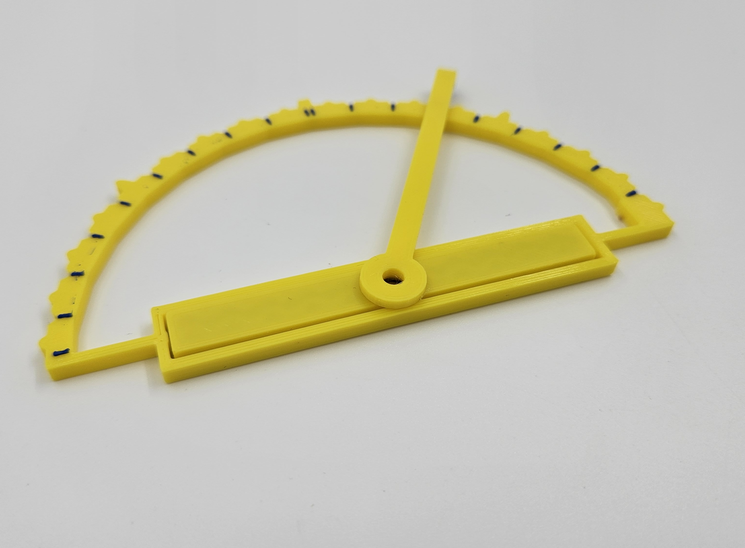 Tactile Protractor (goniometer) for blind users (Brabo) by Visio 3D ...