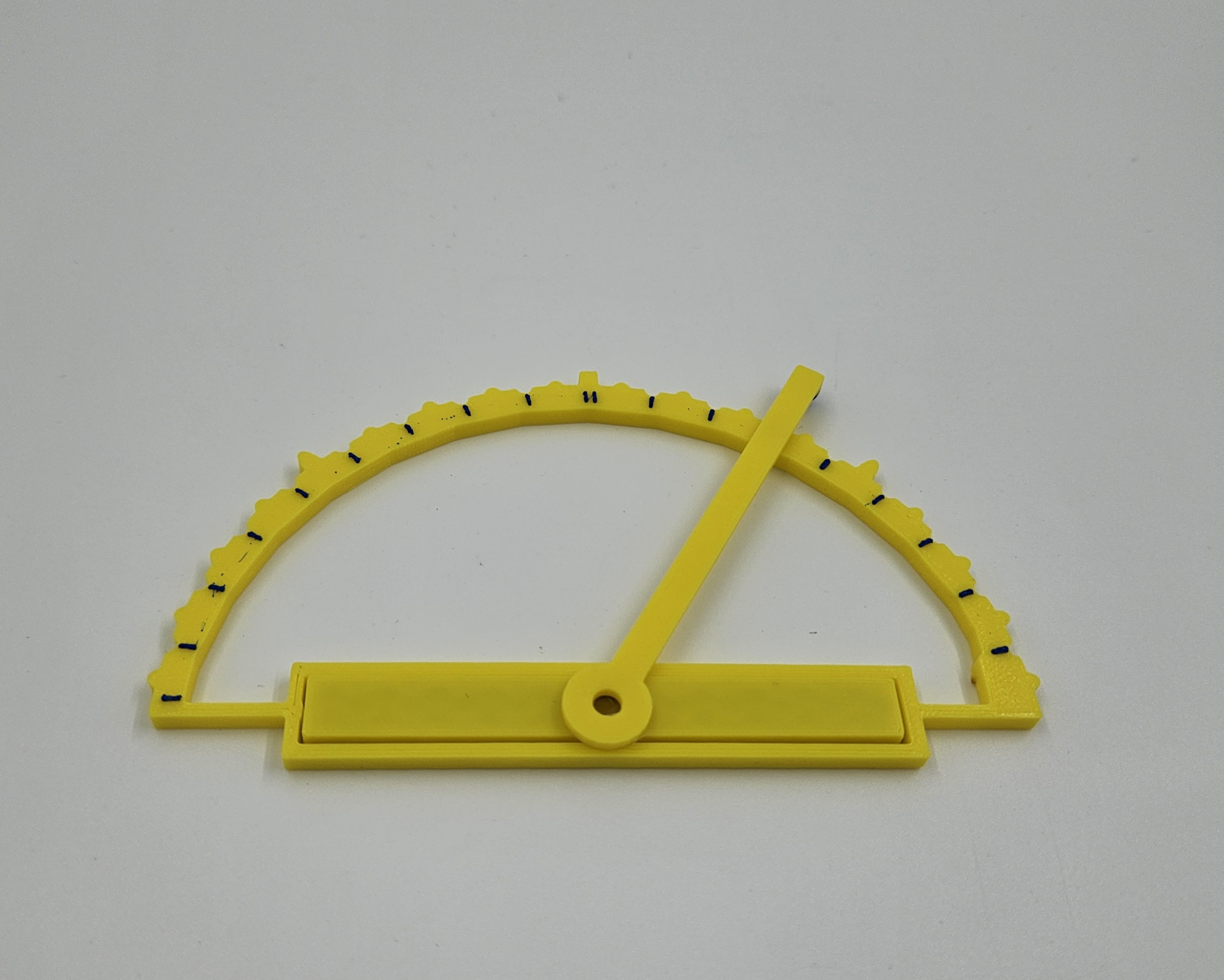 Tactile Protractor (goniometer) for blind users (Brabo) by Visio 3D ...