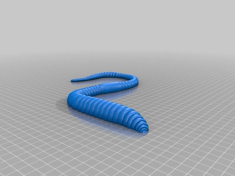 earthworm by Visio 3D Team | Download free STL model | Printables.com